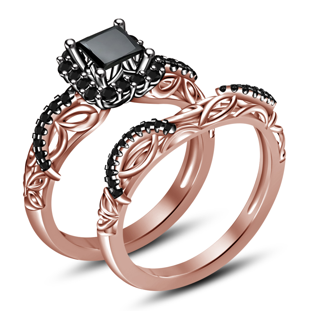 925 Silver 14k Rose Gold Plated Black Cz Disney Princess Mulan ...